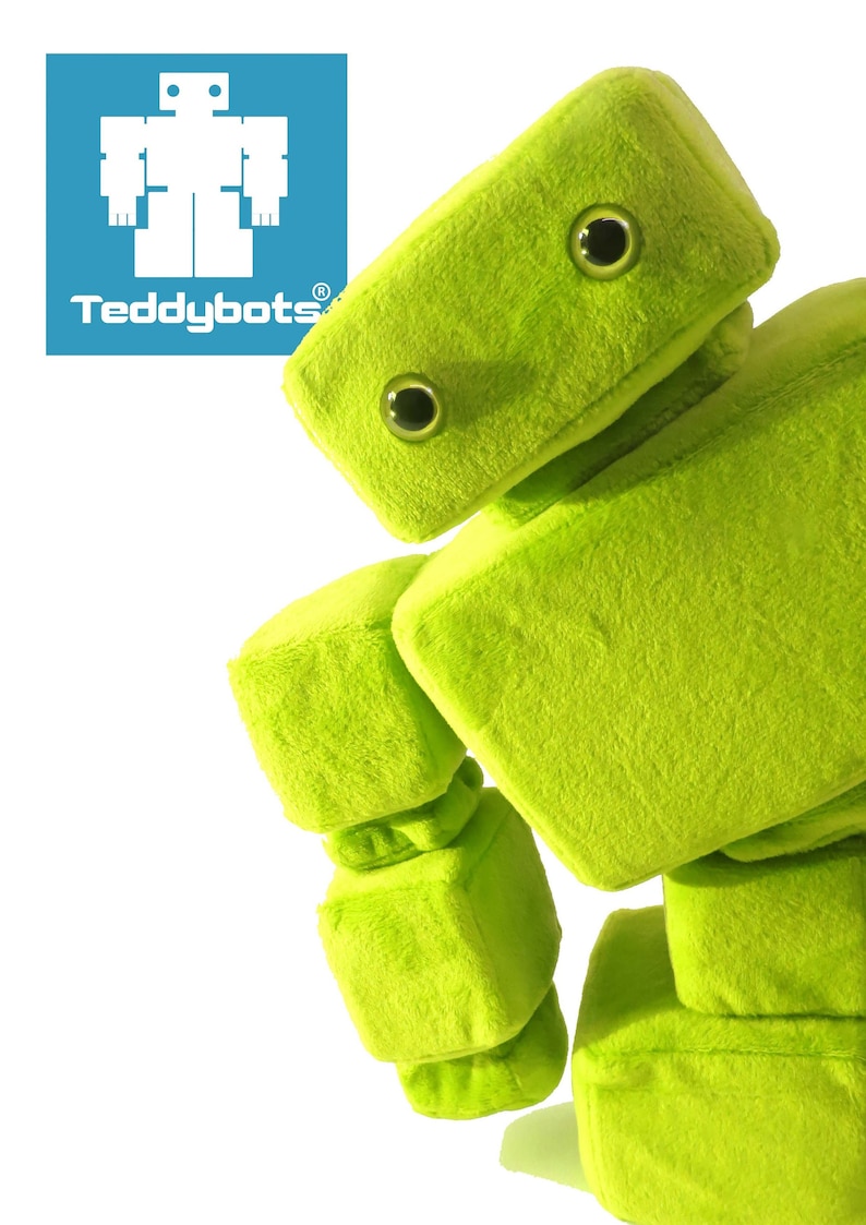 Soft Toy Robots From Teddybots® - Etsy