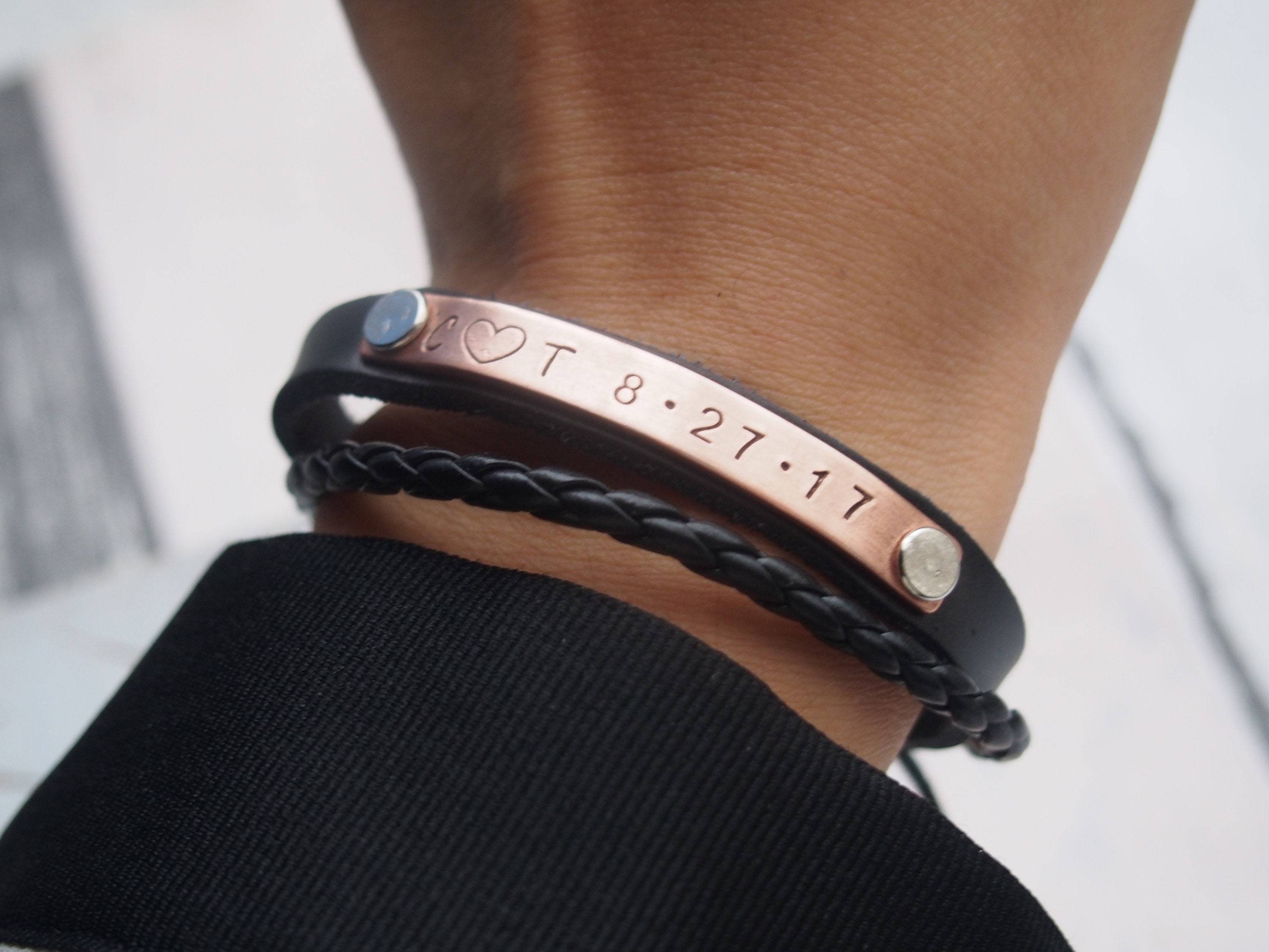 Couple Bracelets Leather