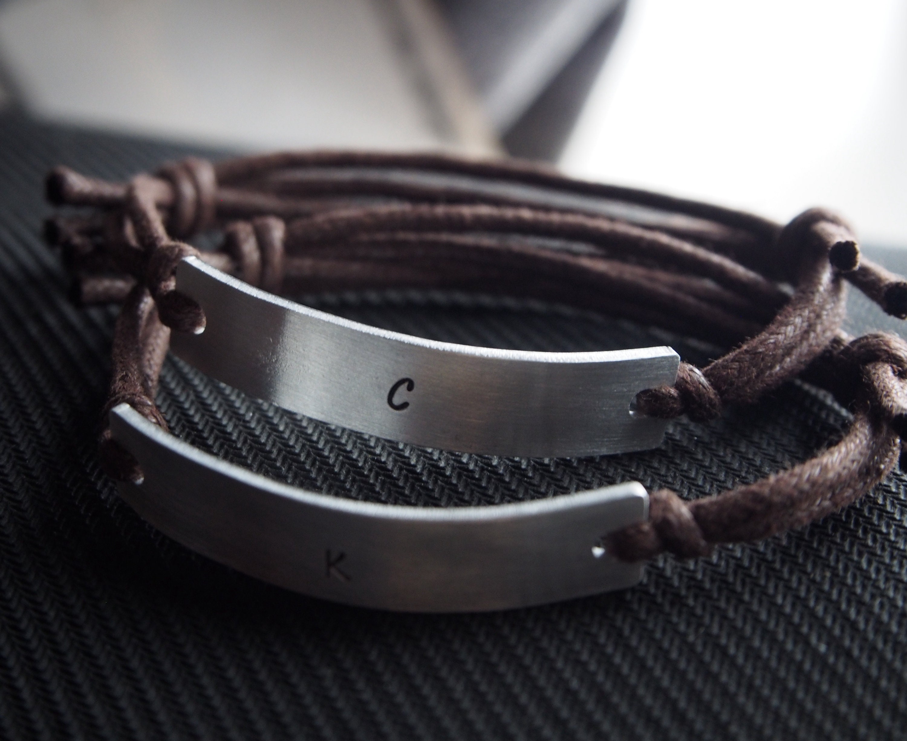 Personalized Bracelet Couples Customized Bracelet Couple Etsy