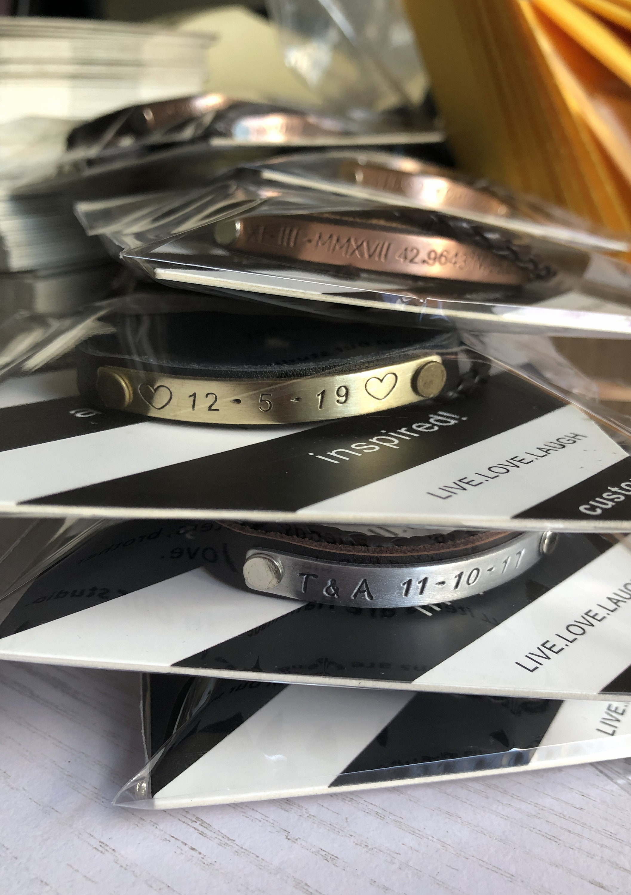 Matching couples bracelet Custom Bracelets for couple | Etsy