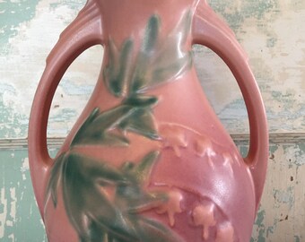 Roseville vase | Etsy