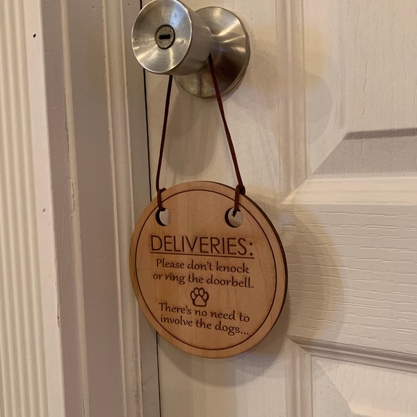 Delivery Gate Sign - Etsy