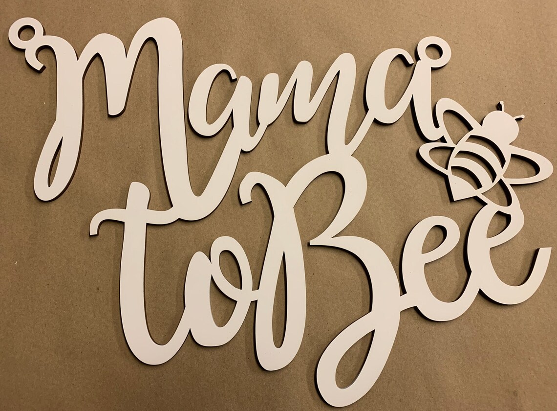 Mama to Bee- Baby Shower Backdrop Sign- Wooden Mama to Bee Sign - Etsy