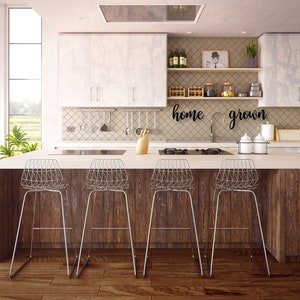 Home Grown Sign-laser Cut Home Grown Wording - Etsy