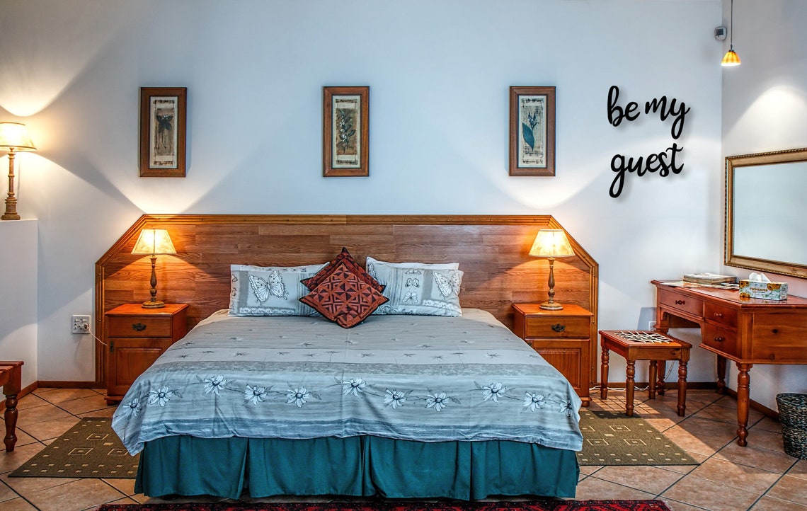 Be My Guest Sign Guest Room Sign Be My Guest Wording | Etsy