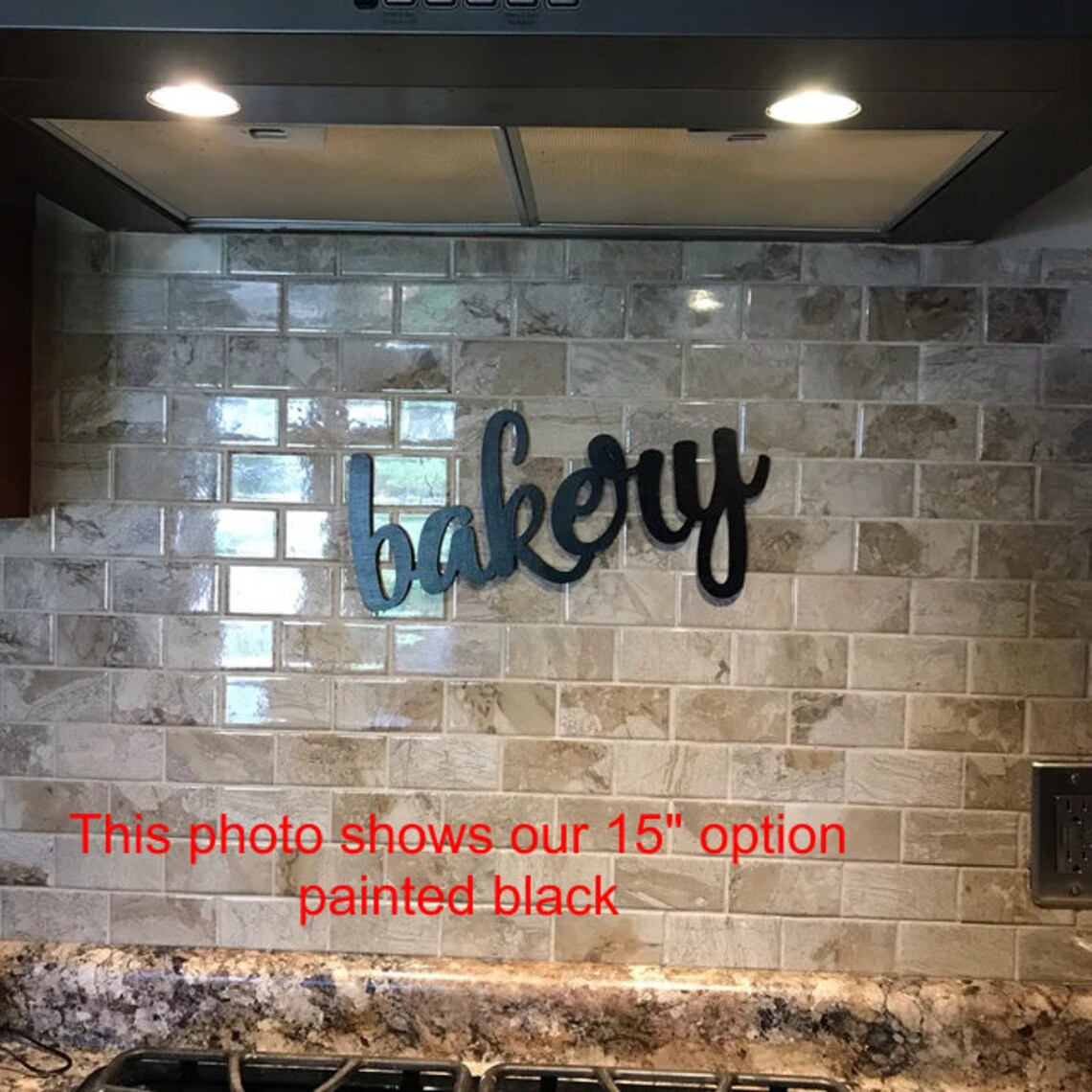 Bakery Wording- Laser Cut Bakery Sign- Bakery Sign - Etsy