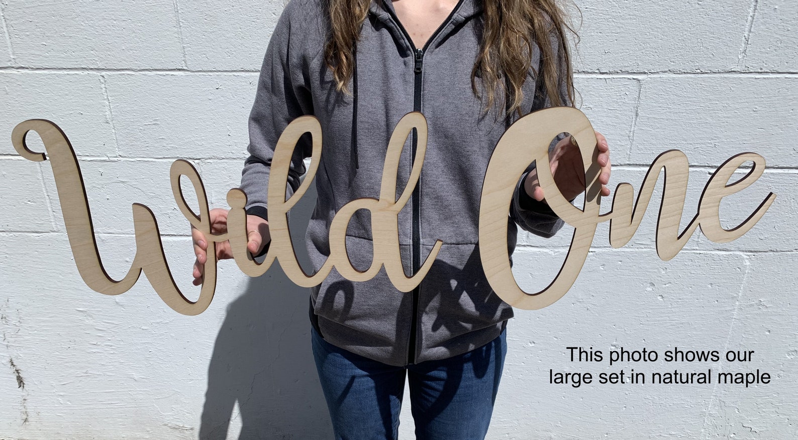 Wild One Sign- Wild One Wooden Wording- First Birthday Backdrop - Etsy