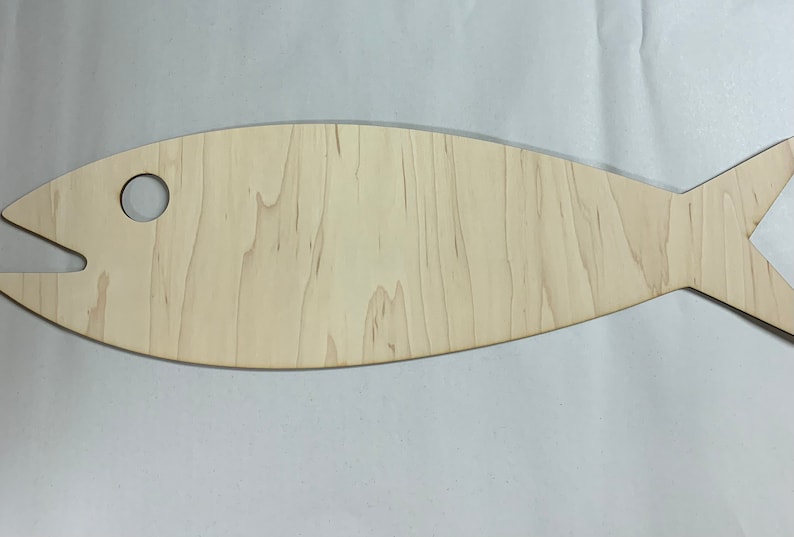 Wooden Laser Cut Fish Wooden Fish Fish Shape - Etsy