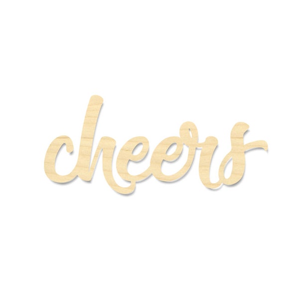 Cheers Sign - Etsy