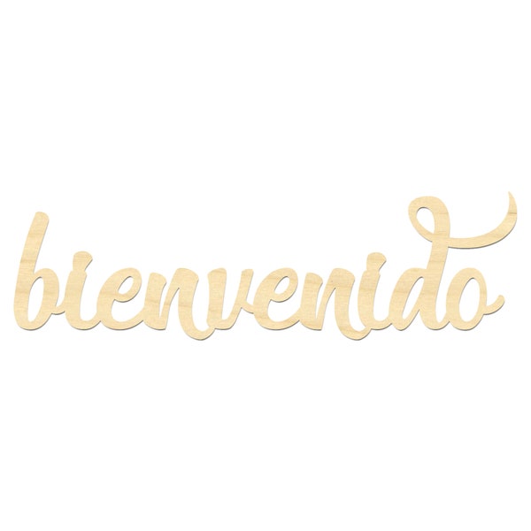 Spanish Welcome Sign - Etsy