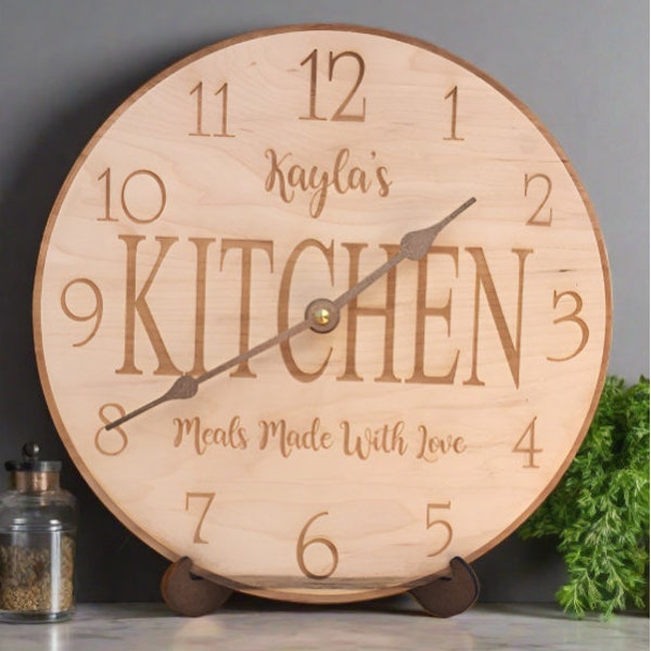 Kitchen Clock - Etsy