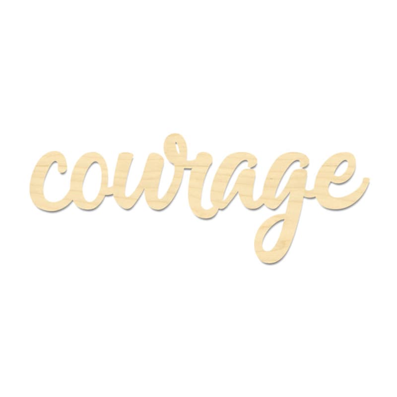Courage Sign - Etsy
