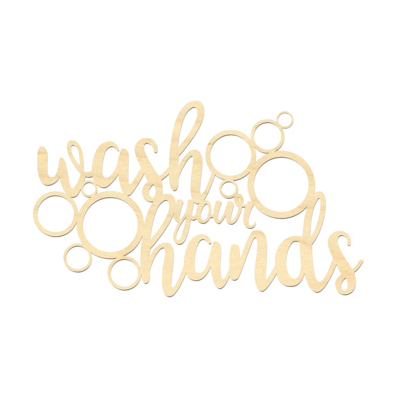 Wash Your Hands Sign - Etsy