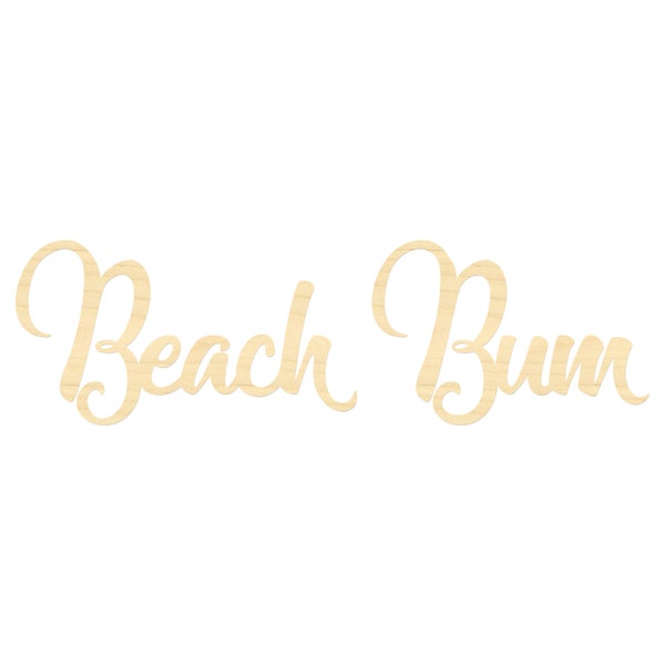Beach Bum Sign - Etsy