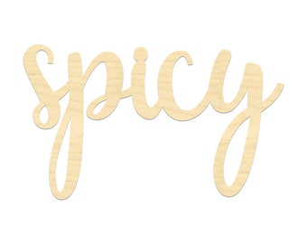 Spicy Sign - Etsy
