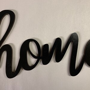 Laser Cut Home Sign- Home Sign- Home Wording Cut Out - Etsy