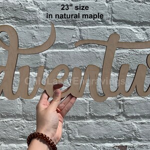 Adventure Wording Sign- Adventure Cut Out Wording - Etsy