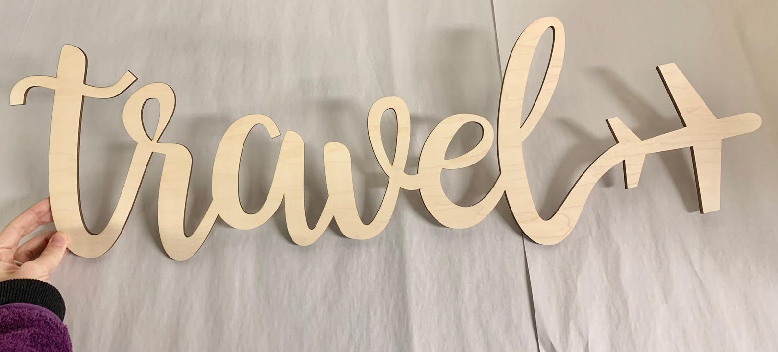 Travel Sign- Travel Sign With Airplane- Adventure Sign - Etsy