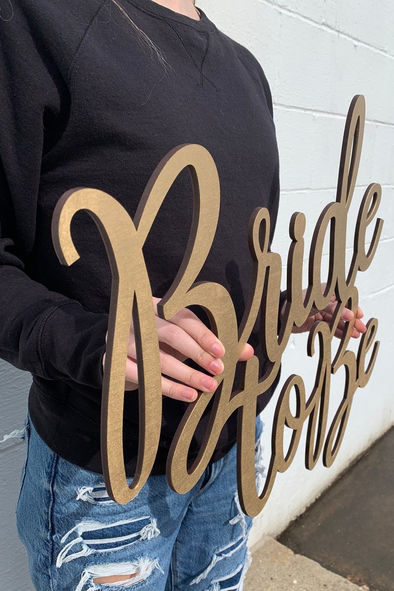 Bride to Be Sign Bride to Be Backdrop Sign - Etsy