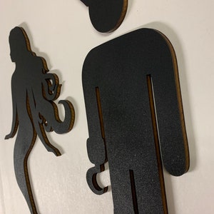 Nautical Bathroom People- Nautical Beach Boat Themed Bathroom Sign - Etsy