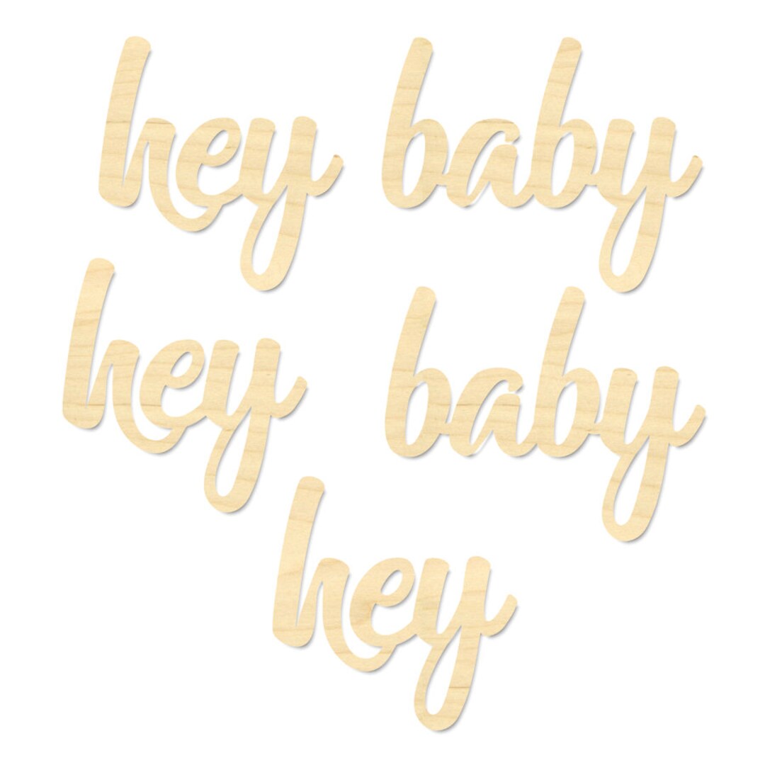 Hey Baby Hey Baby Hey Sign- Baby Shower Backdrop - Etsy