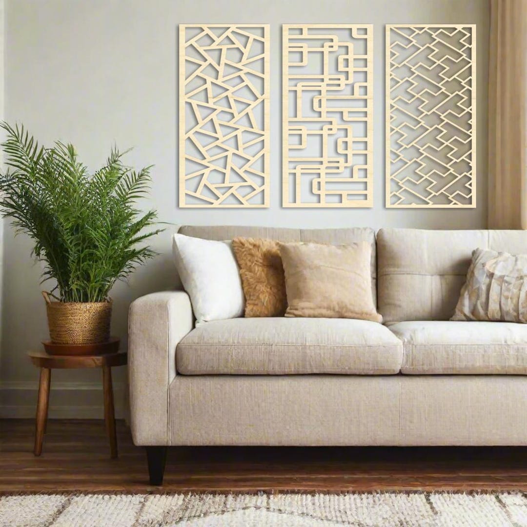 Retro Wooden Panels - Classic Vintage Wall Panels - Etsy