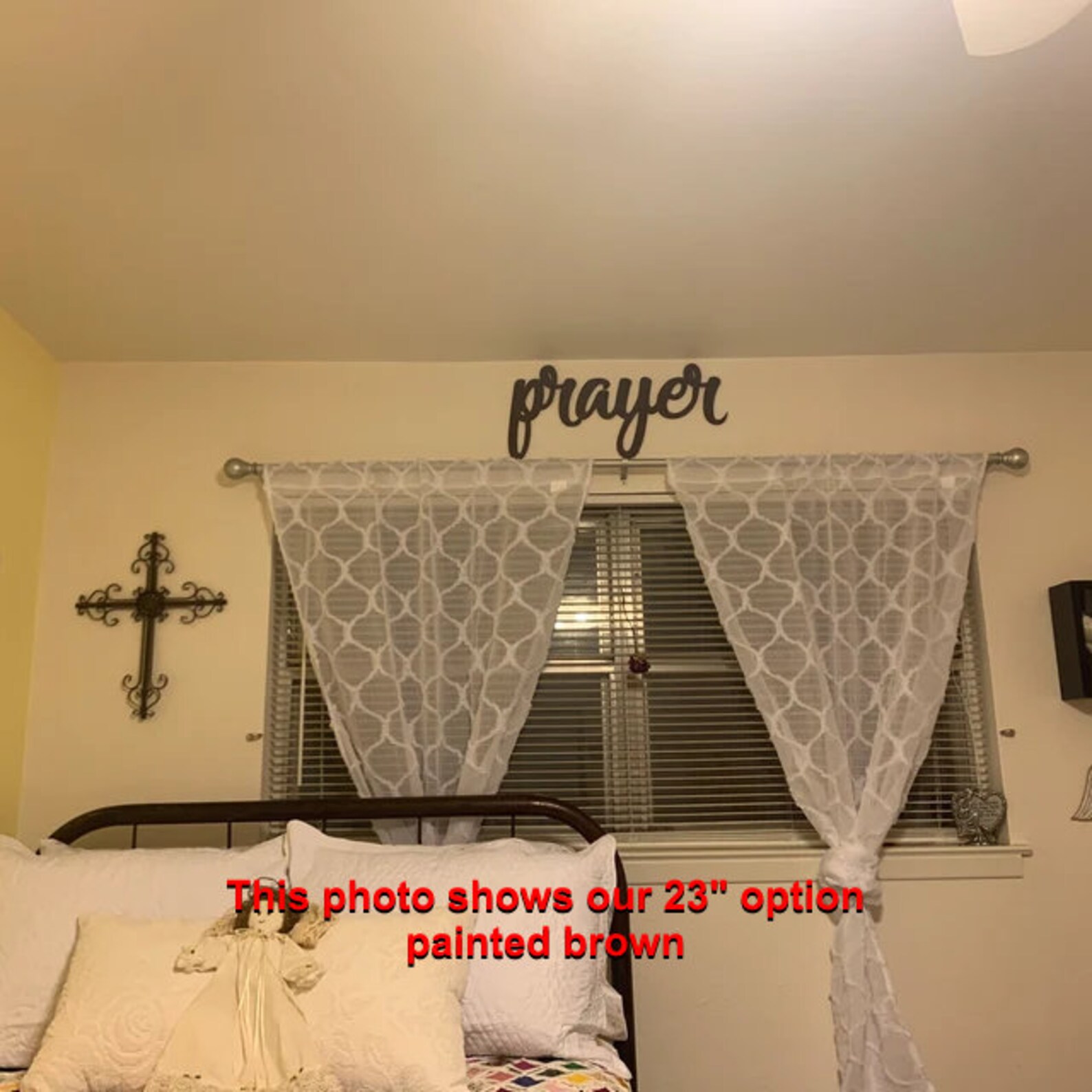 Prayer Wording-laser Cut Prayer Sign - Etsy