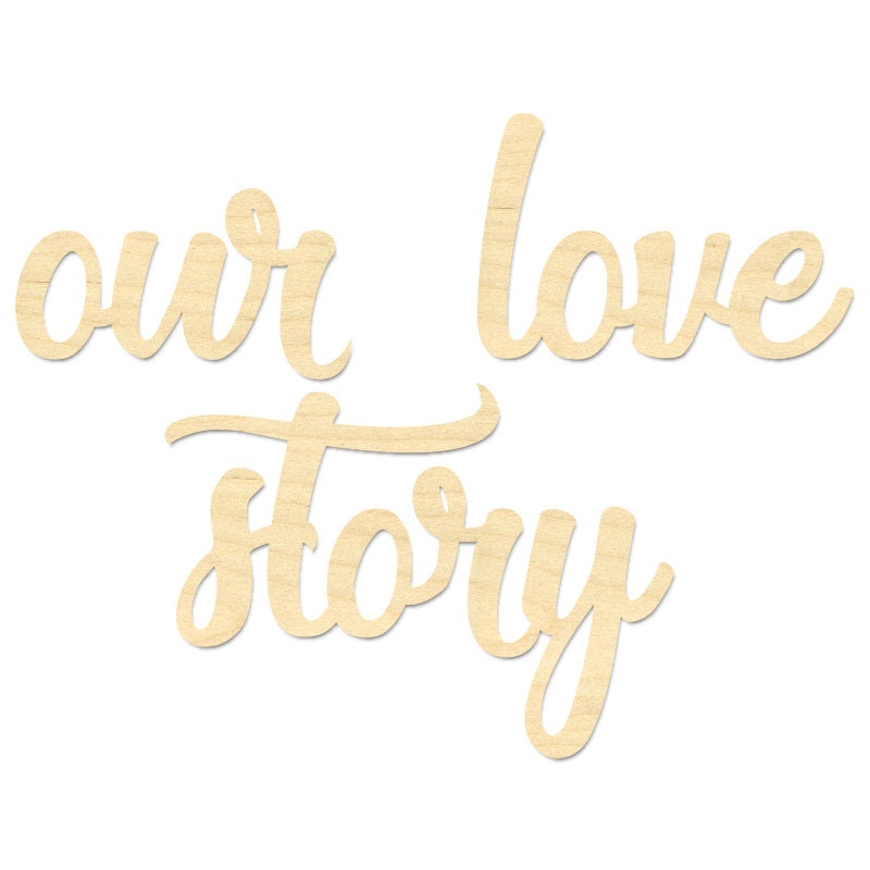 Our Love - Etsy