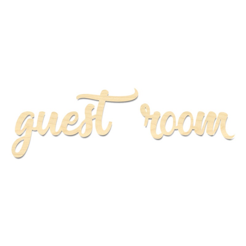 Guest Room Sign - Etsy