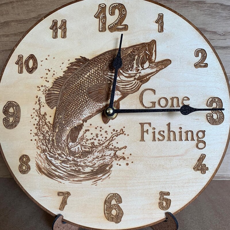 Fish Clock - Etsy