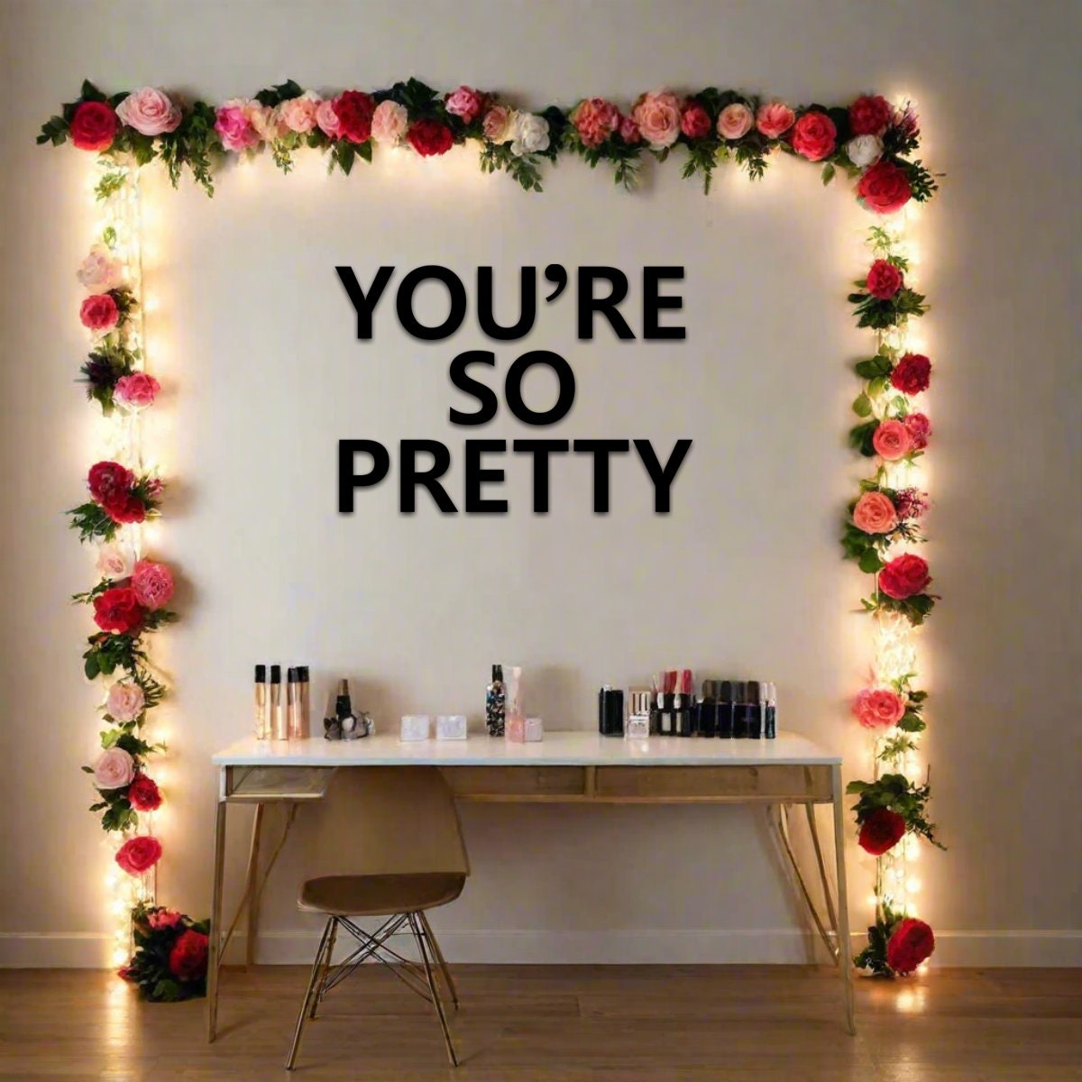 You're so Pretty Sign- You're so Pretty Wooden Wording - Etsy