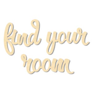 Find Your Room Sign- Perfect for Home, Office, & Events - Etsy