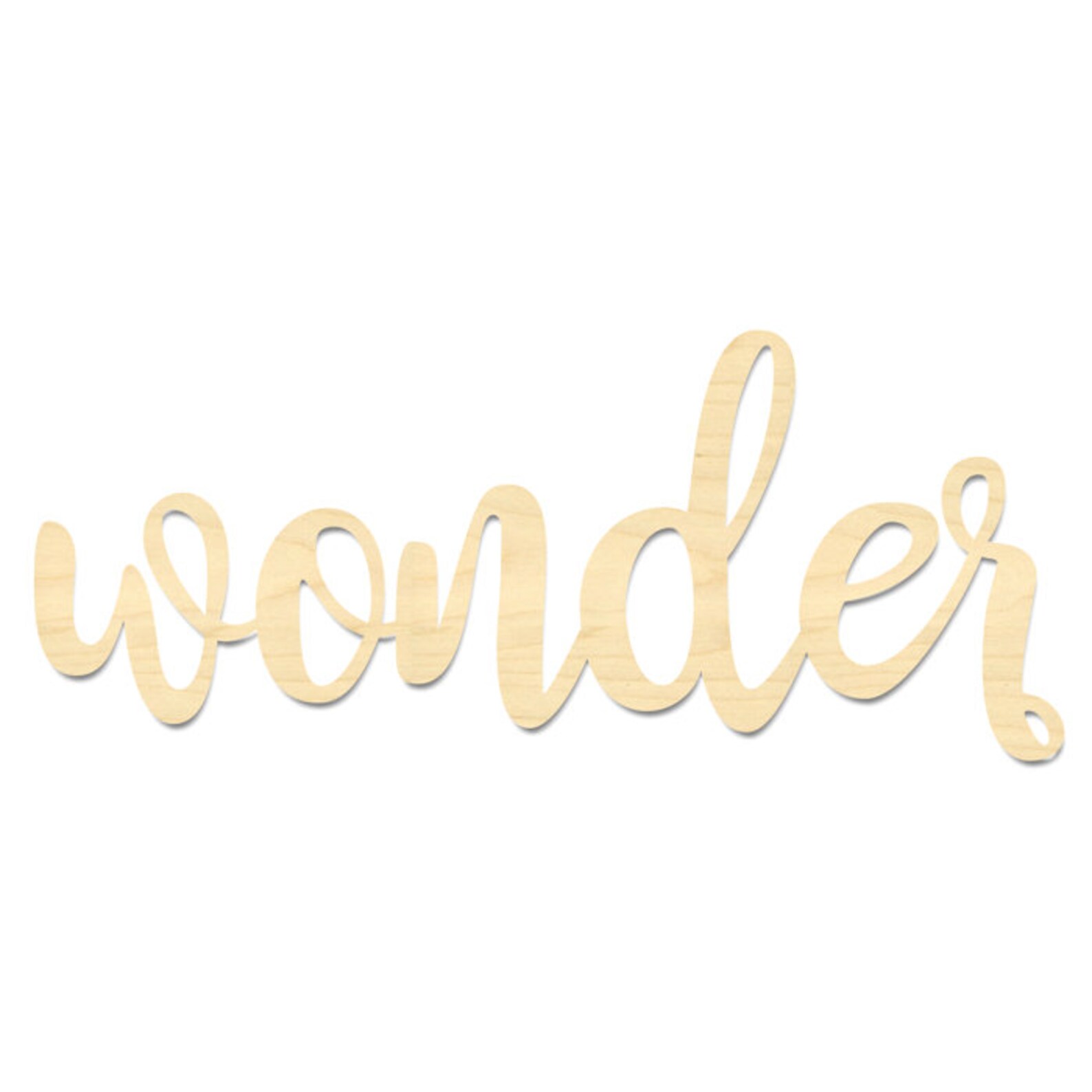 Wonder Sign Wonder Wall Sign Wonder Wording Laser Cut Out | Etsy
