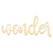 Wonder Sign Wonder Wall Sign Wonder Wording Laser Cut Out | Etsy