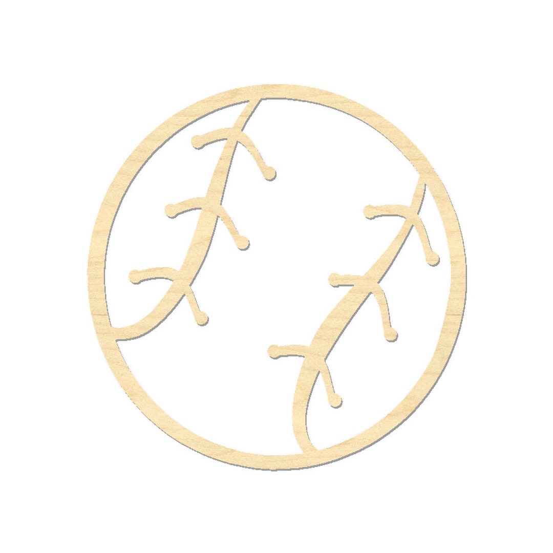 Baseball- Laser Cut Baseball- Baseball Shape - Etsy