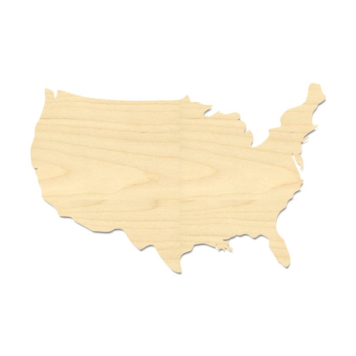 Forma del mapa de estados Unidos Mapa de América Mapa Forma - Etsy España