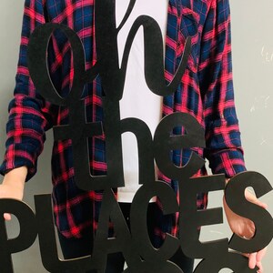 Oh the Places You'll Go Sign- the Places You'll Go Sign- Wooden ...