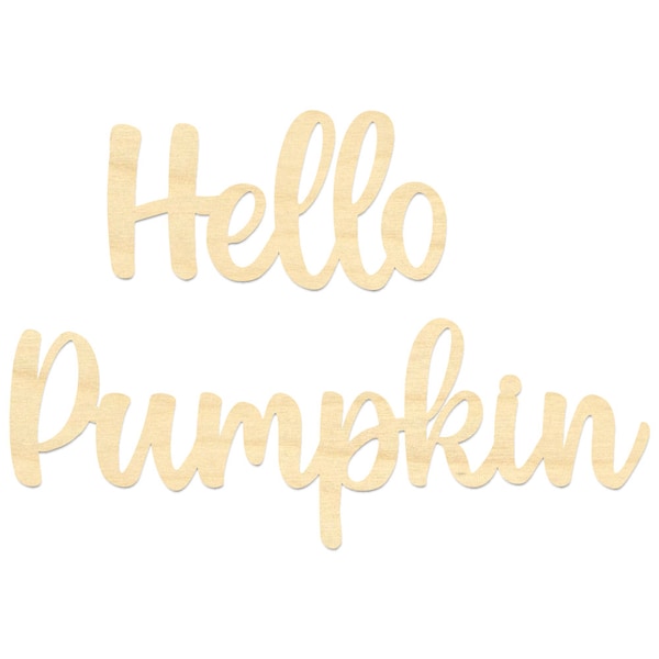 Hello Pumpkin Sign - Etsy