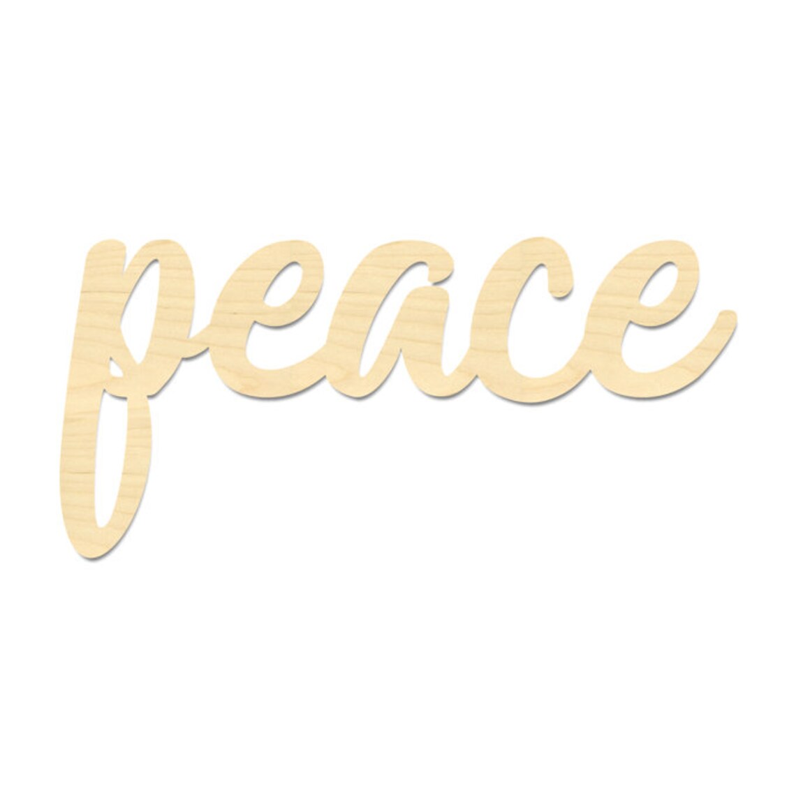 Peace Sign Peace Wall Sign Peace Wording Laser Cut Peace - Etsy