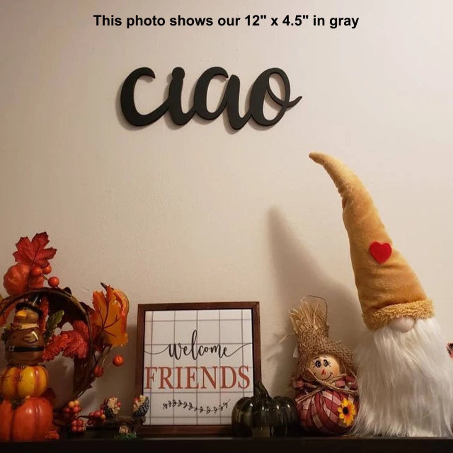 Ciao Sign Italian Hello Sign Hello Sign Laser Cut Ciao - Etsy