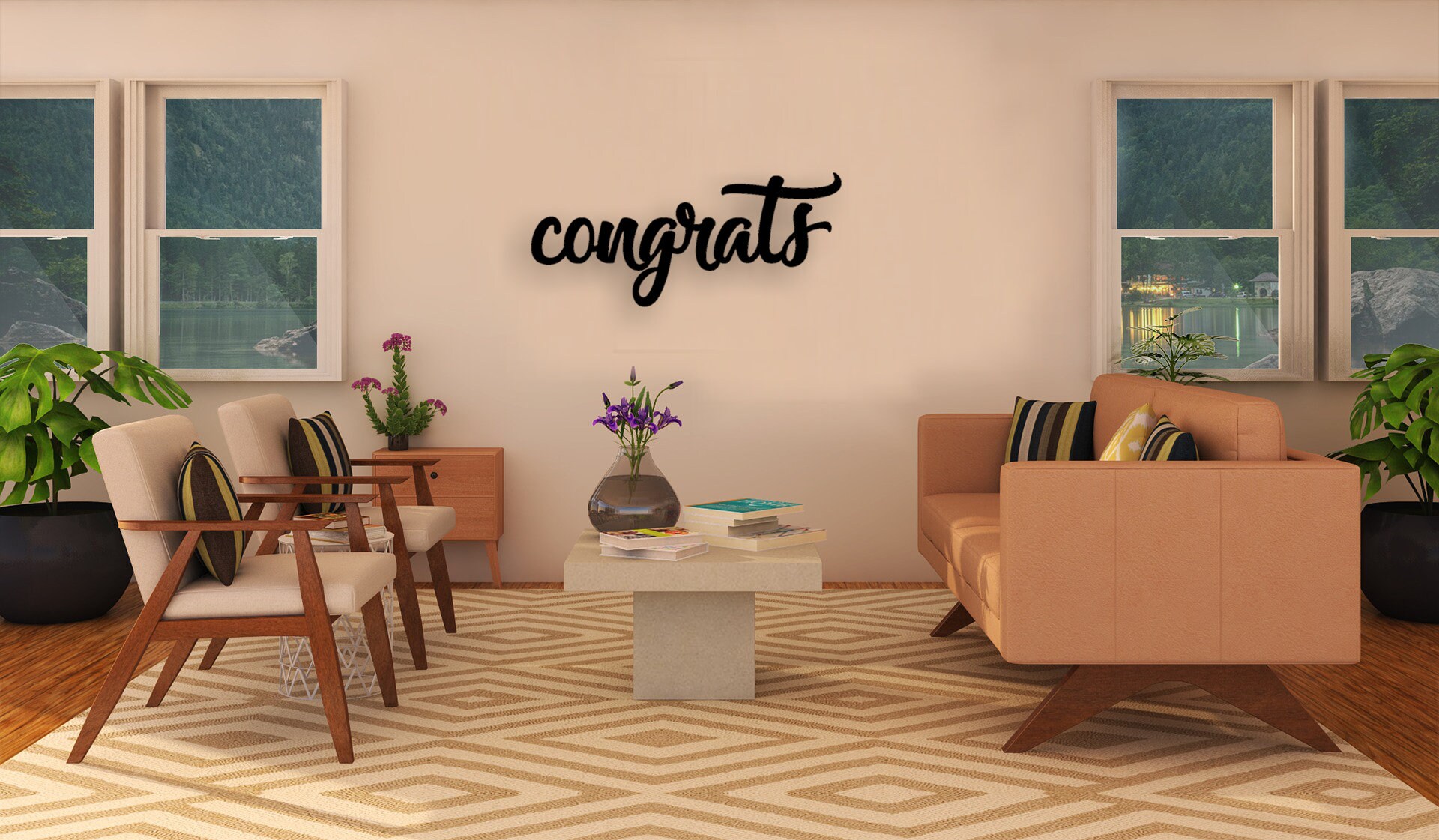 Congrats Sign Congratulations Laser Cut Sign Congrats - Etsy