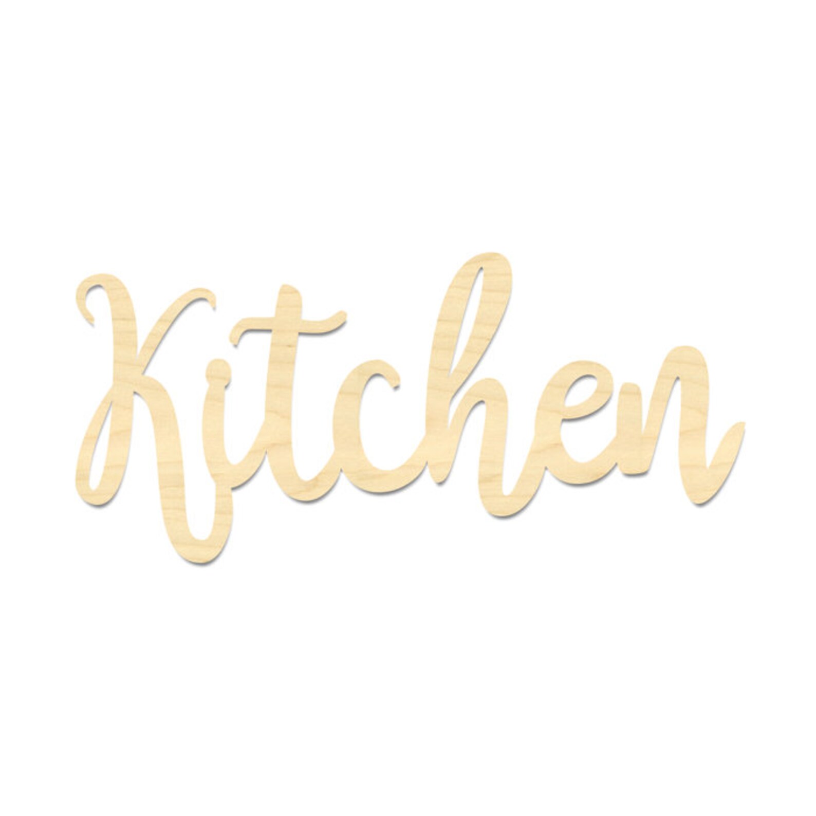 Kitchen Sign Laser Cut Kitchen Sign Kitchen Cut Out Wording - Etsy