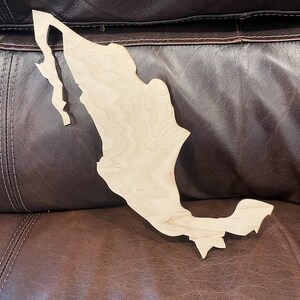 Mexico Cutout-wooden Mexico Country Shape - Etsy
