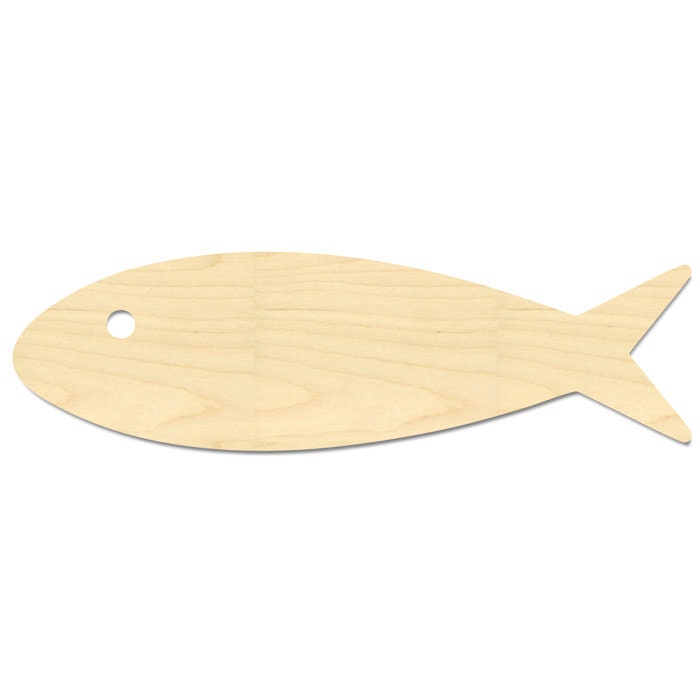 Fish Cut Out Shape Wooden Fish | Etsy