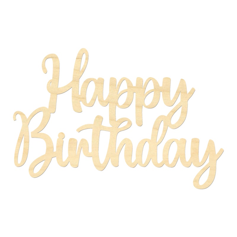 Happy Birthday Signs - Etsy