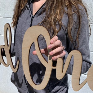 Wild One Sign- Wild One Wooden Wording- First Birthday Backdrop - Etsy