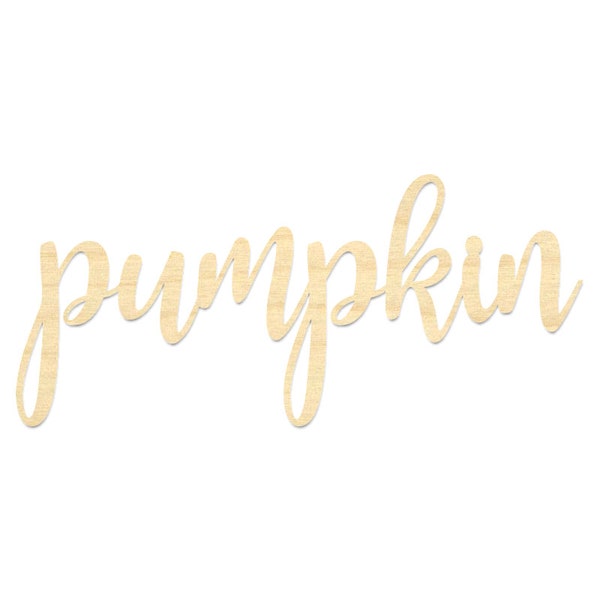 Wooden Pumpkin Sign - Etsy