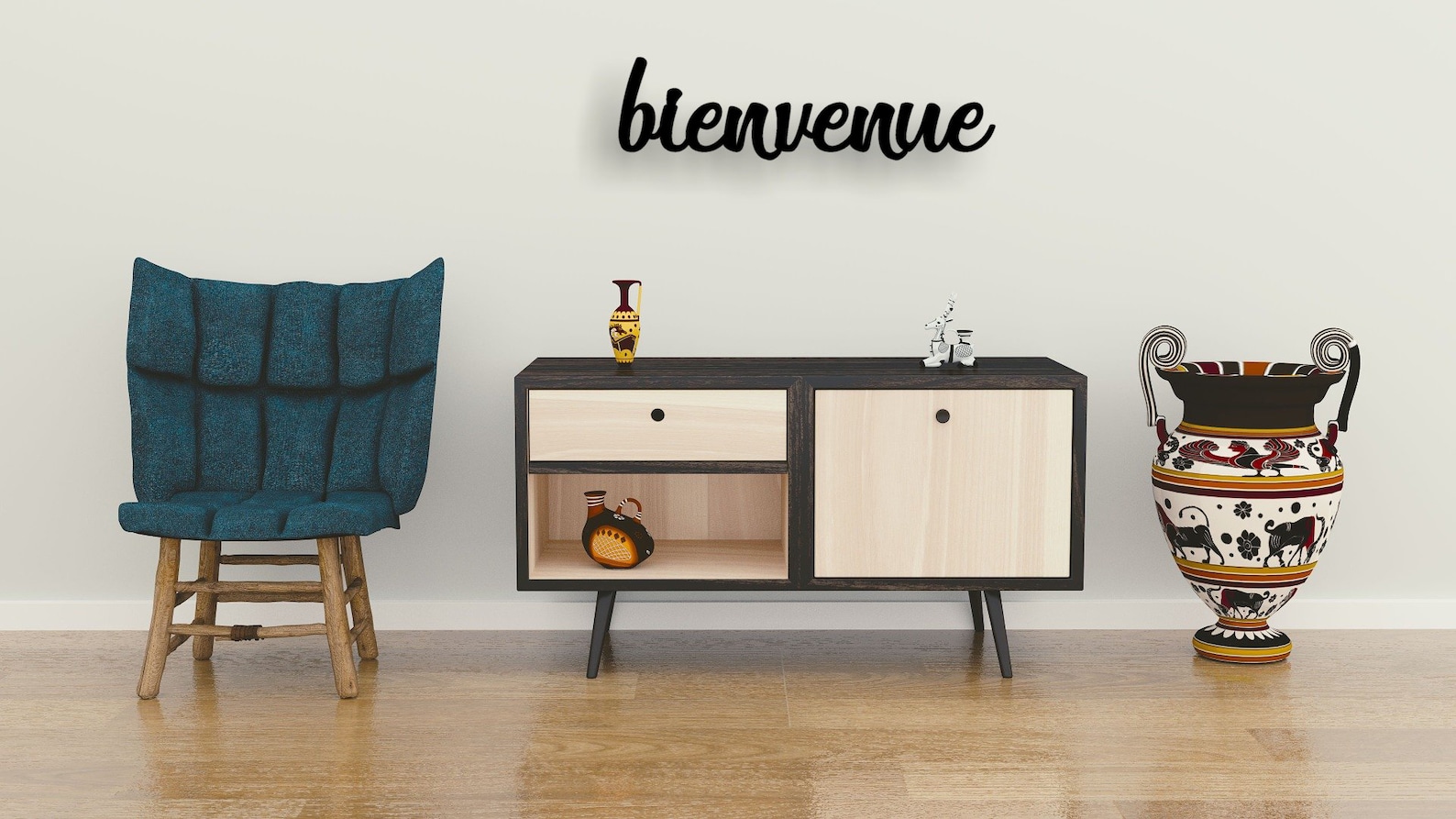 French Welcome Sign Bienvenue Wall Sign Welcome Sign | Etsy
