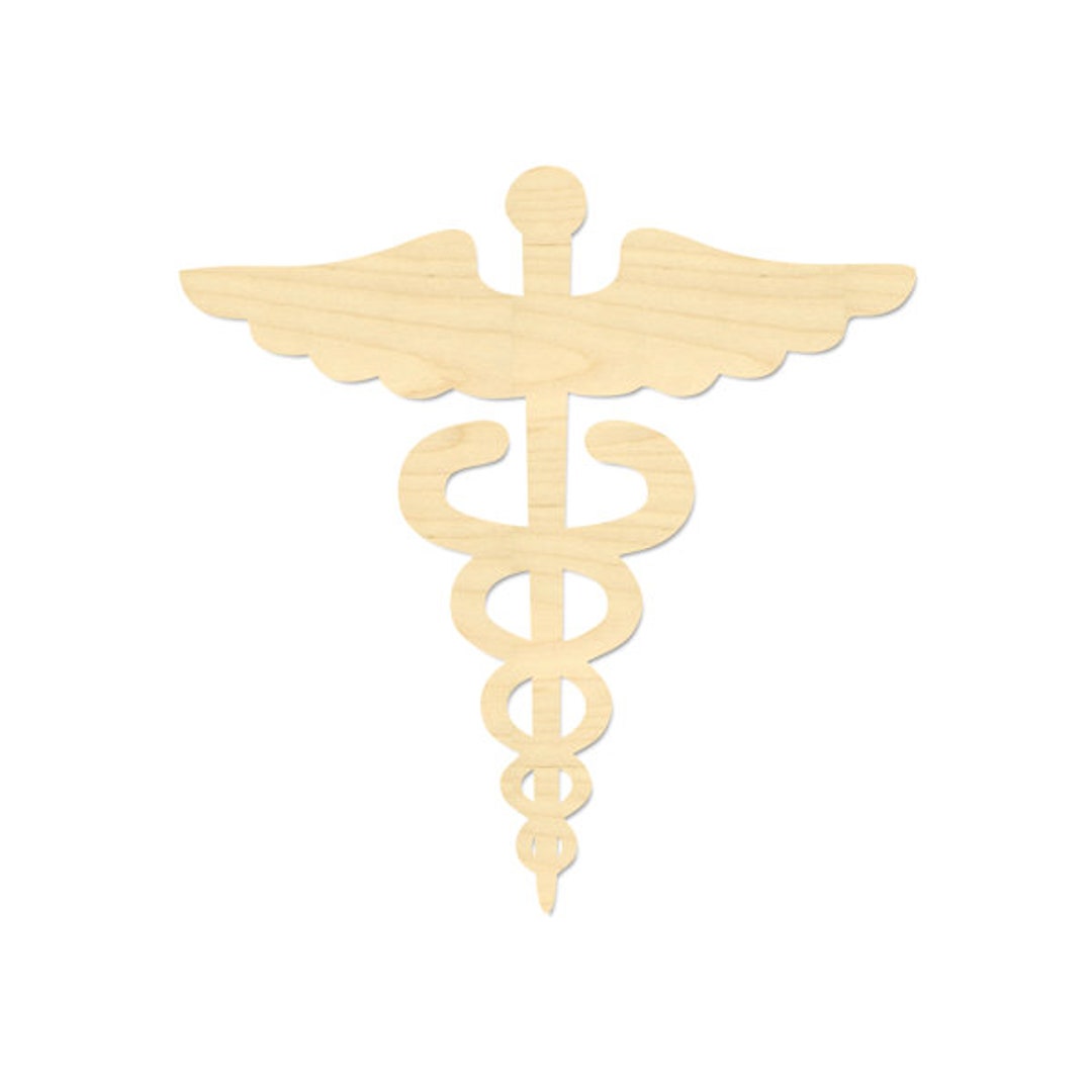 Healthcare Caduceus- Caduceus Icon- Laser Cut Healthcare Symbol - Etsy