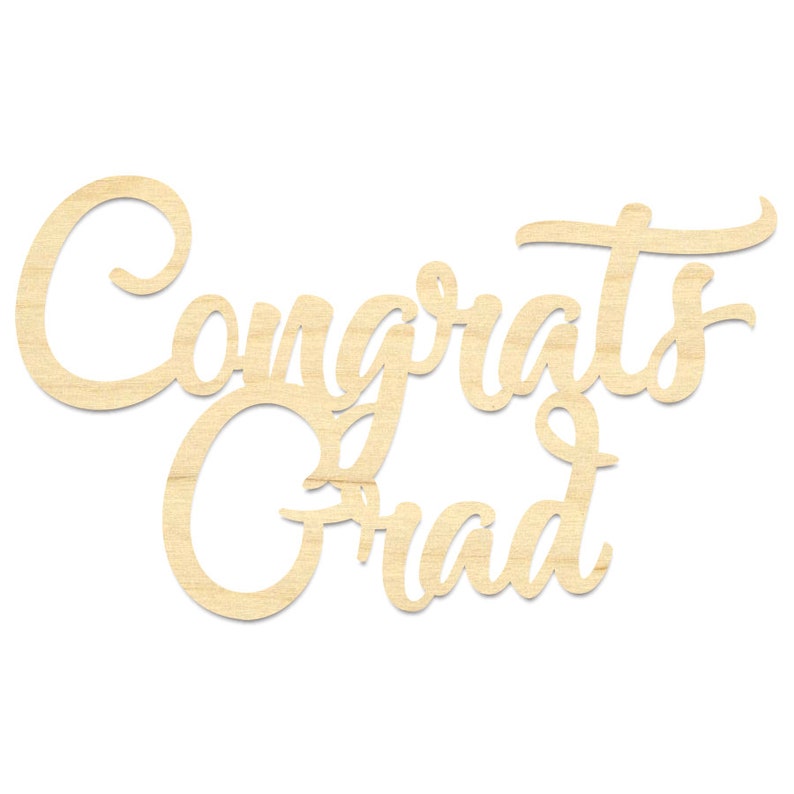 Congrats Grad Sign-congrats Grad Backdrop Sign - Etsy